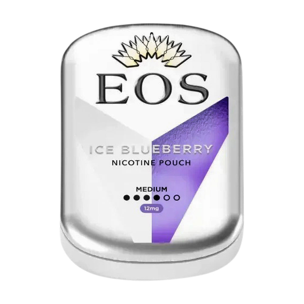 Eos Ice Blueberry Nicotine Pouches From £4.44 - UK #1 Site - Buy Online
