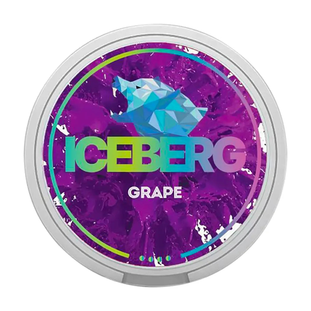 Iceberg Grape Nicotine Pouches From £3.77 - UK #1 Site - Buy Online