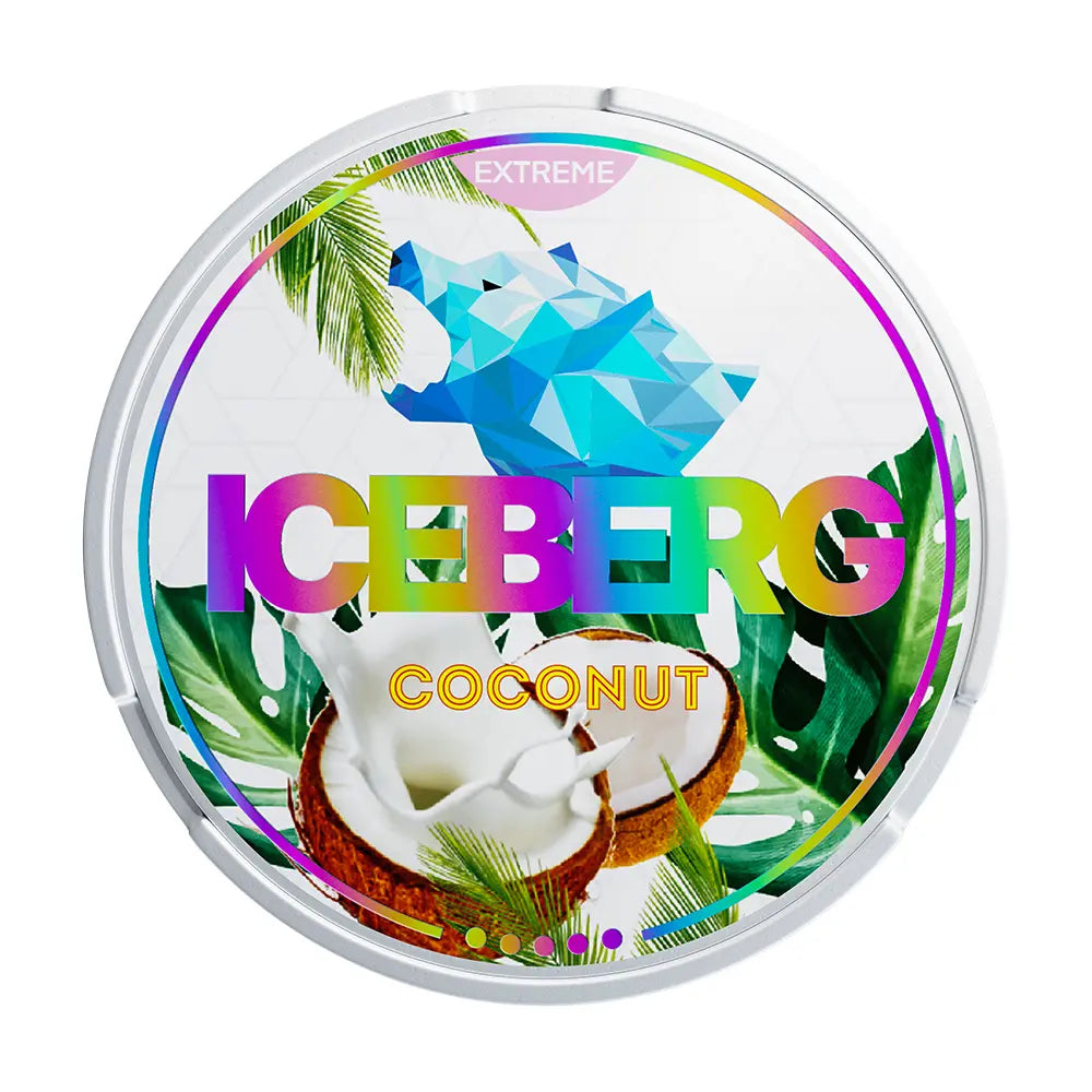 Iceberg Coconut Nicotine Pouches From £3.77 - UK #1 Site - Buy Online