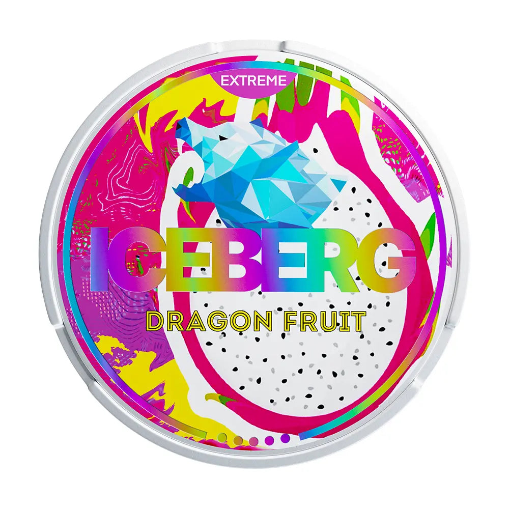 Iceberg Dragon Fruit Nicotine Pouches From £3.77 - UK #1 Site - Buy Online
