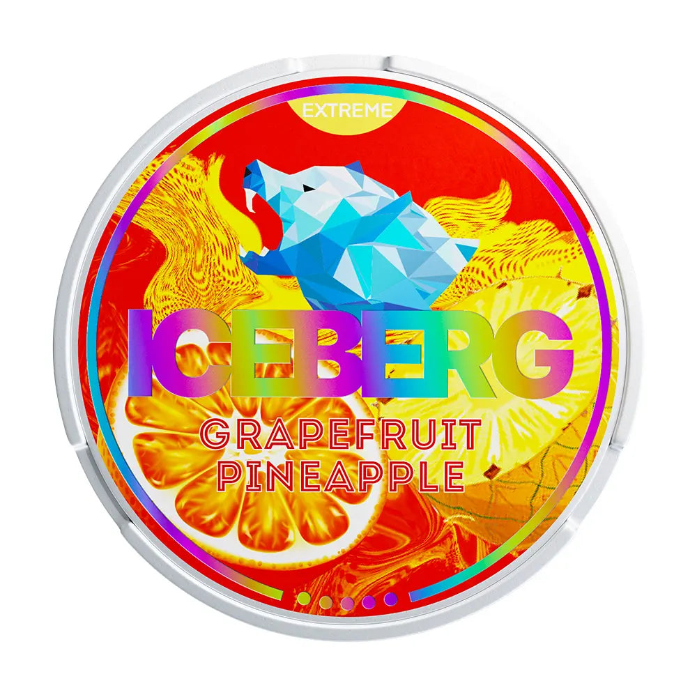 Iceberg Grapefruit Pineapple Nicotine Pouches From £3.77 - UK #1 Site ...