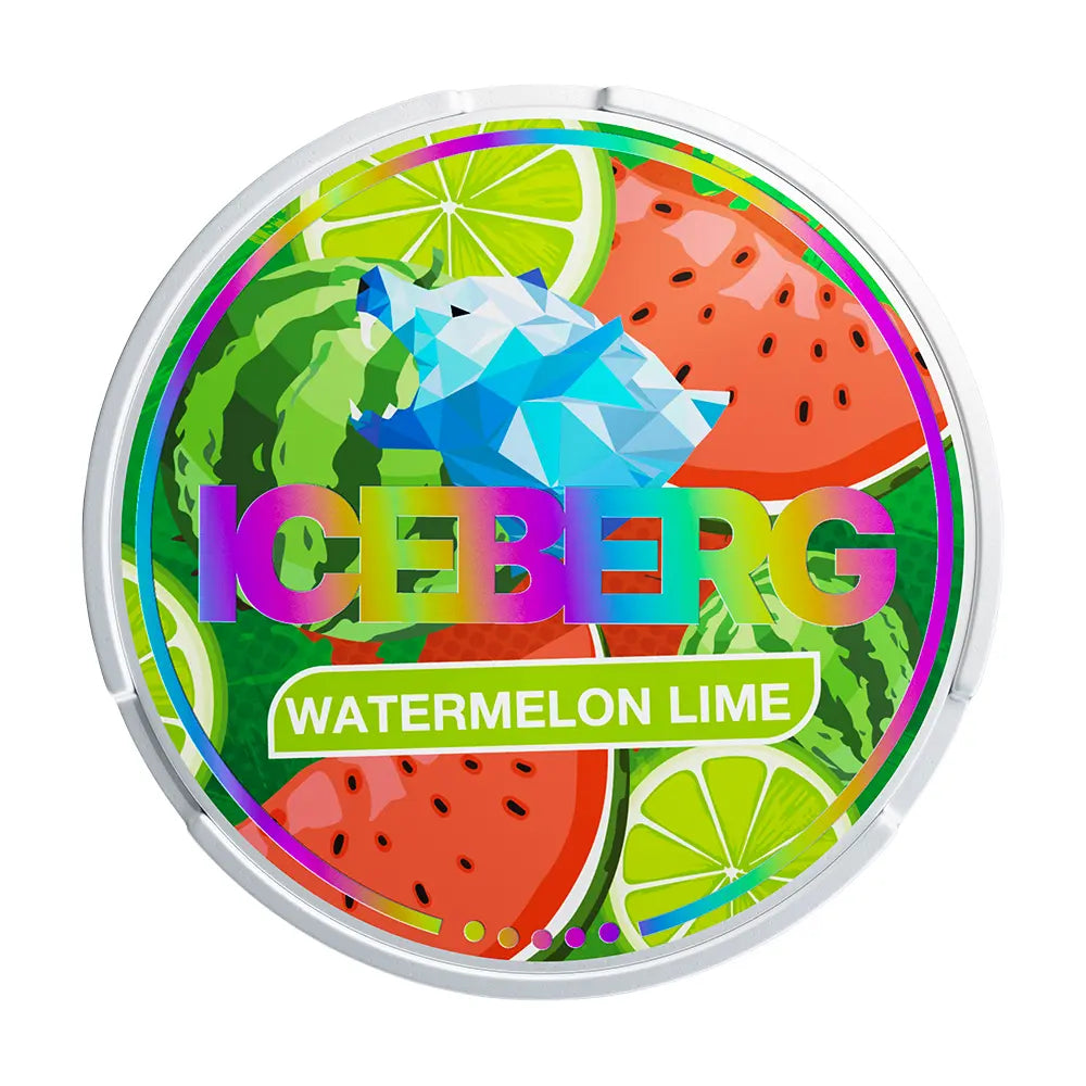 Iceberg Watermelon Lime Nicotine Pouches From £3.77 - UK #1 Site - Buy ...