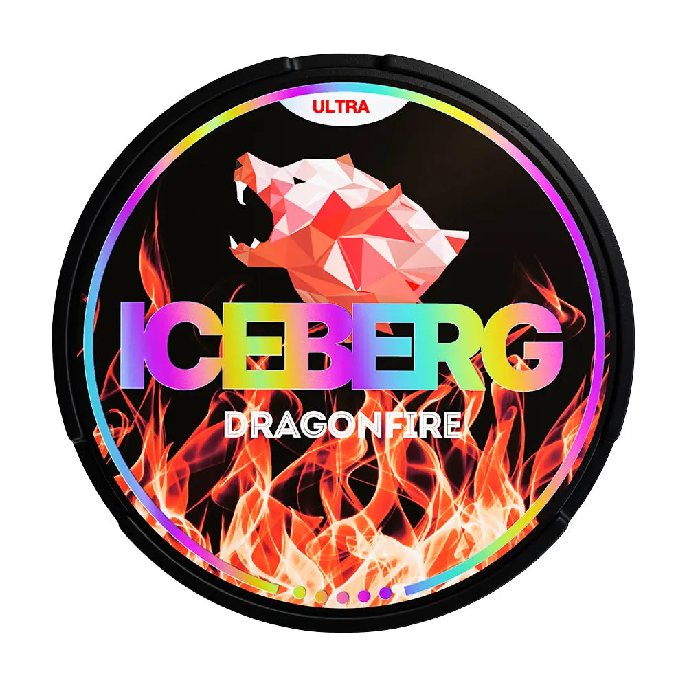 Iceberg Dragon Fire Nicotine Pouches From £3.77 - UK #1 Site - Buy Online