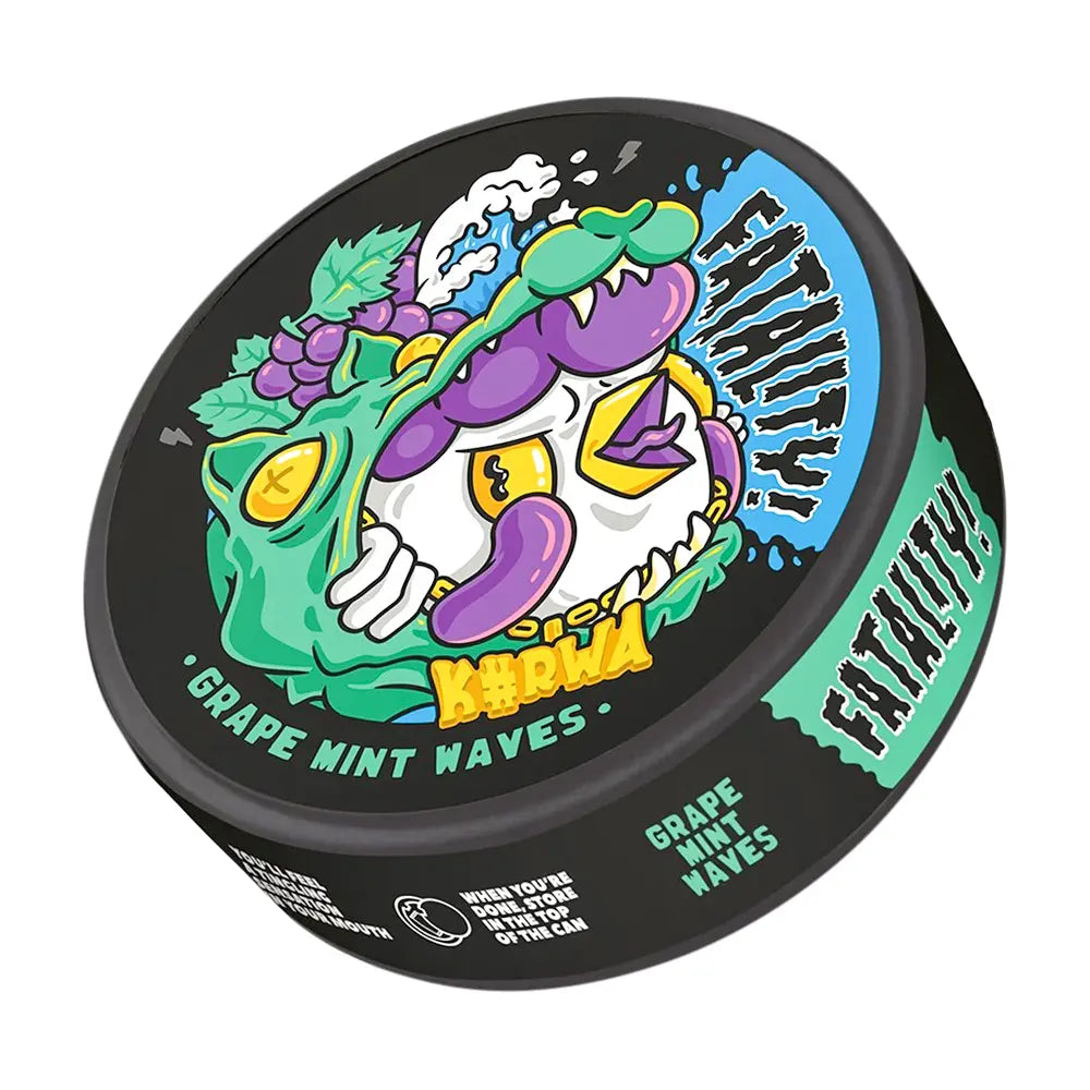 Kurwa Grape Mint Waves Nicotine Pouches From £3.49 - UK #1 Site - Buy ...