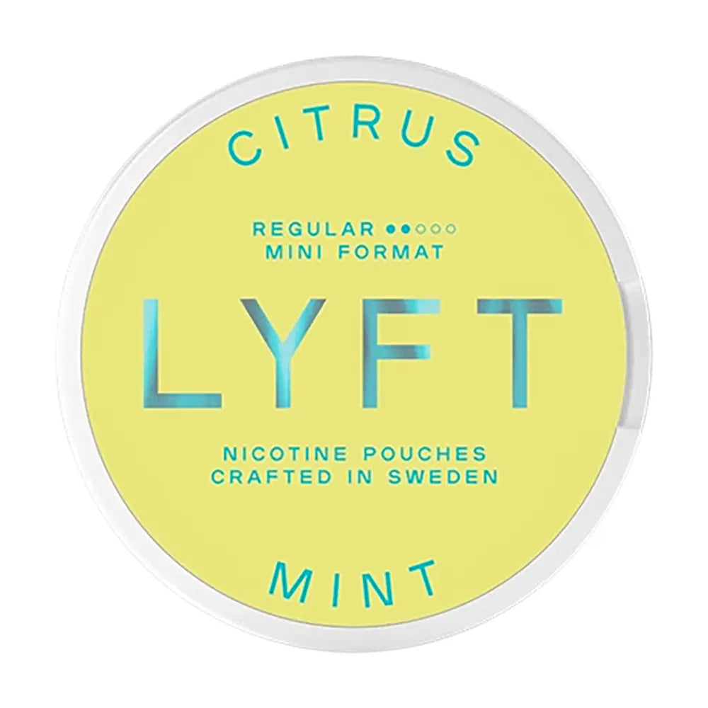 Lyft Citrus Mint Nicotine Pouches From £3.77 - UK #1 Site - Buy Online