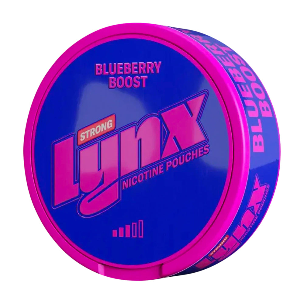 Lynx Blueberry Boost Nicotine Pouches From £4.16 - UK #1 Site - Buy Online