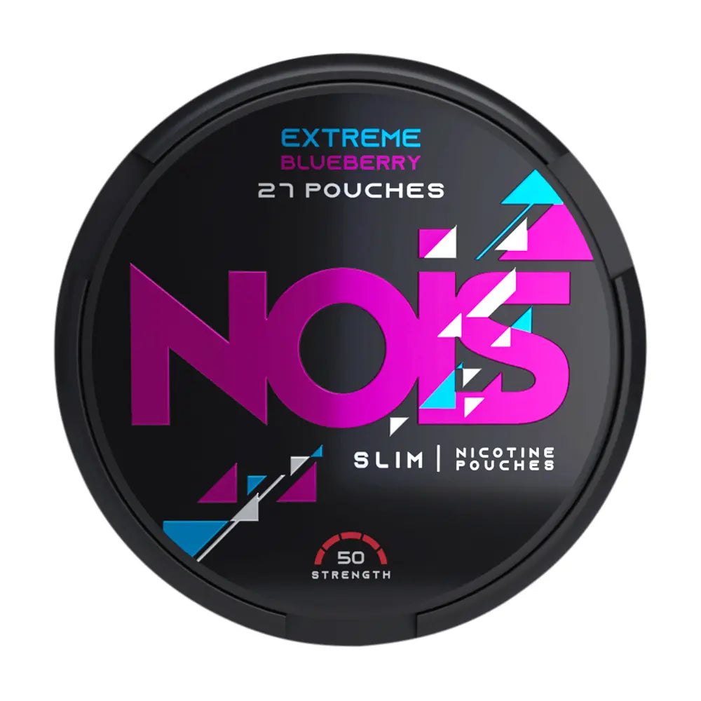 Nois Extreme Blueberry Nicotine Pouches From £3.77 - UK #1 Site - Buy ...