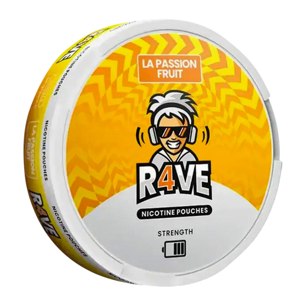 Rave La Passion Fruit Nicotine Pouches From £3.59 - UK #1 Site - Buy Online