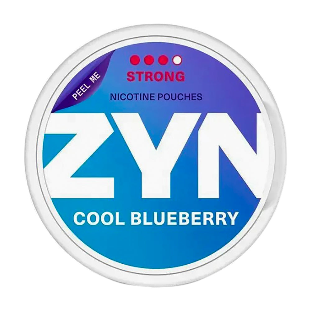 ZYN Cool Blueberry Nicotine Pouches From £3.59 - UK #1 Site - Buy Online